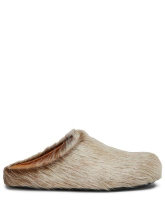 Marni Fussbett Mules - Nude