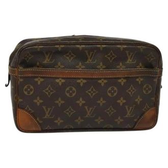 Louis Vuitton Pre-owned Toile pochettes-minaudieres - Femme - Pre-owned - Brun - Taille: ONE Size
