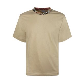 Burberry Homme, Tops, Brun, Taille: S T-Chemises