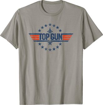 Top Gun Star Logo T-Shirt