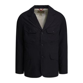 Manifattura Ceccarelli Homme, Vestes, Bleu, Taille: 4XS Veste Bush