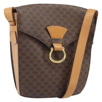 Celine Sac bandouli&egrave;re vintage Pre-owned - Femme - Pre-owned - Brun - Taille: ONE Size
