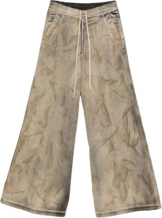 Rick Owens Homme, Pantalons, Beige, Taille: M Wide Pantalons