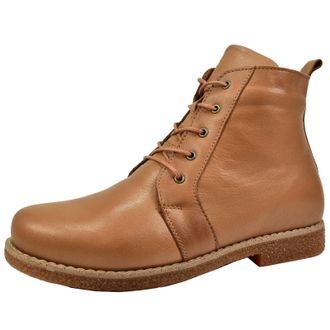 Andrea Conti Damen Stiefelette Boot Rei&szlig;verschluss abgesetzte Sohle 0348718, Gr&ouml;&szlig;e:38 EU, Farbe:Braun