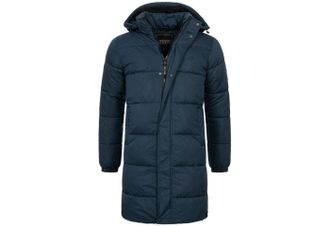 Alessandro Salvarini Winterjacke Alessandro Salvarini Herren Winter Parka gesteppt mit abnehmbarer Kapuze
