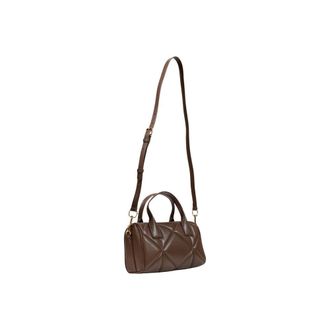 Love Moschino Quilted Polyurethane Shoulder Bag - Brown