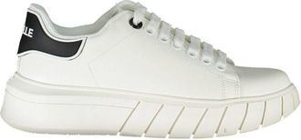 Ga&euml;lle Paris Gaelle Paris Wei&szlig;e Polyurethan Damen Sneaker