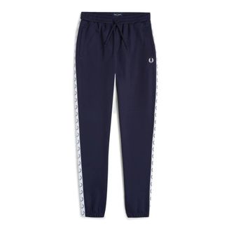 Fred Perry Taped Track Pant - - Trousers - Herren - Blau - XL