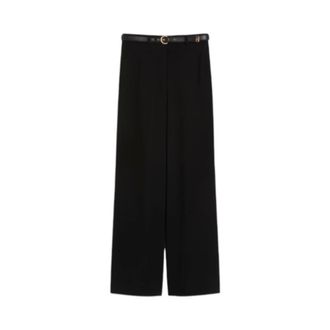 Max Mara Damen, Hosen, Schwarzk, XLGr&ouml;&szlig;e