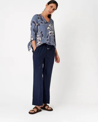 Toni Jogger Pants Sue Ankle aus leichtem Twill