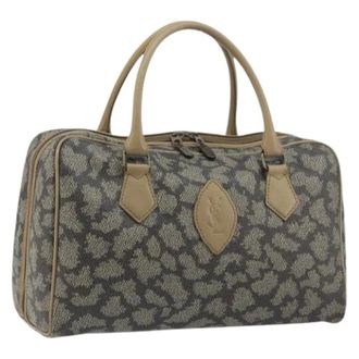 Saint Laurent Sac Boston Pre-owned - Femme - Pre-owned - Gris - Taille: ONE Size