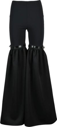 Coperni Femme, Pantalons, Noir, Taille: 36 FR Pantaloni Extra Zampa