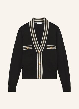 Reiss Reiss Strickjacke Danni gruen