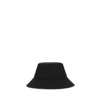 Givenchy Mens Black Cotton Bucket Hat