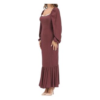 Mar De Margaritas Maxikleid - - Dresses - Damen - Rot - XS