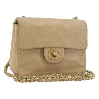 Chanel Pre-owned Vintage Schultertasche - - Pre-owned - Damen - Beige - ONE SIZE
