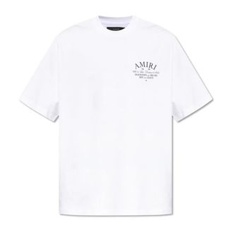 Amiri T-Shirt mit Print - - Tops - Herren - Wei&szlig; - 2XL