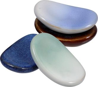 TOPBATHY 4st&uuml;cke Essst&auml;bchenhalter Aus Keramik Thekendekor F&uuml;r K&uuml;che Besteckablage F&uuml;r Esstisch Sp&uuml;lmaschinenfest Utensilienablage F&uuml;r L&ouml;ffel Und Gabeln