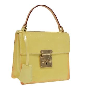 Louis Vuitton Sac &agrave; main Spring Street Pre-owned - Femme - Pre-owned - Jaune - Taille: ONE Size