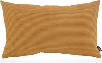 H.O.C.K. Cord Wave Kissen inkl. Füllung Kissen Dekokissen Zierkissen in verschiedenen Größen Herbst/Winter (50x30cm, maiz)