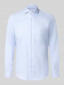 Christian Berg Slim Fit Business-Hemd aus reiner Baumwolle