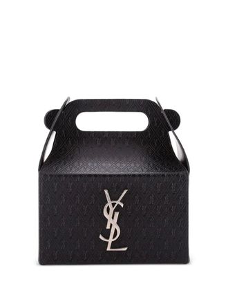 Saint Laurent sac &agrave; bandouli&egrave;re monogramm&eacute; Take-Away Box - Noir