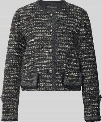 Emporio Armani Blazer mit Effektgarn