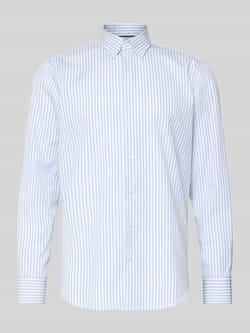 Christian Berg Regular Fit Business-Hemd mit Knopfleiste