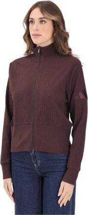 adidas Femme, Pulls, Brun, Taille: 36 FR ALL SZN Winterized Full-Zip Track Top