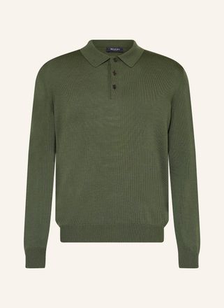 Maerz Maerz Muenchen Strick-Poloshirt gruen