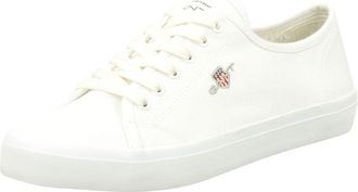 GANT Damen PILLOX Sneaker, White, 39 EU