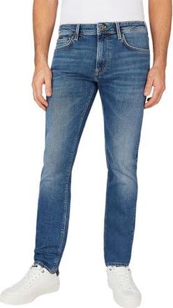 Pepe Jeans London Tapered Extensible PM207390 Jeans, Bleu (Denim-HT7), 28W / 30L Homme