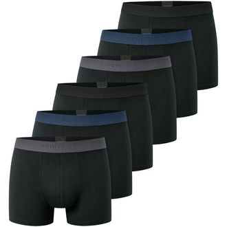 Schiesser Homme Cale&ccedil;on Paquet de 6 6PACK Shorts 95/5