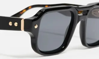 John Dalia P14 Sunglasses - Black