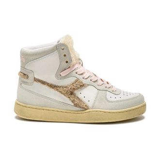 Diadora Premium Stone Wash Natural White Sneakers - - Shoes - Damen - Mehrfarbig - 38 EU