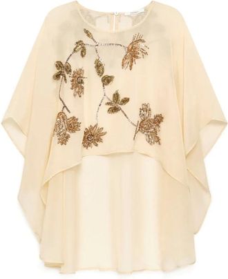 Maliparmi Maliparmi, Femme, Vestes, Beige, Taille: ONE Size Cappa Silver Garden
