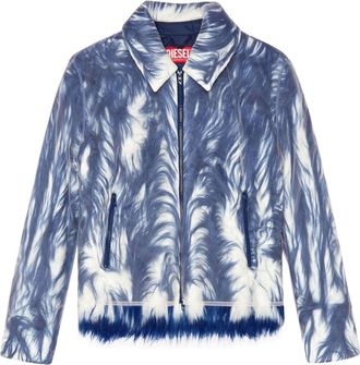 Diesel W-Woufy Jacke - Blau