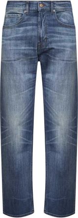 7 For All Mankind Homme, Jeans, Bleu, Taille: W36 Easy Straight Bent