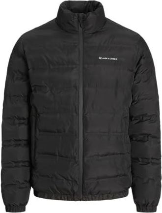 Jack & Jones Jjalpes Heat Quilted Puffer Jacket Aw25, Noir, M Hommes