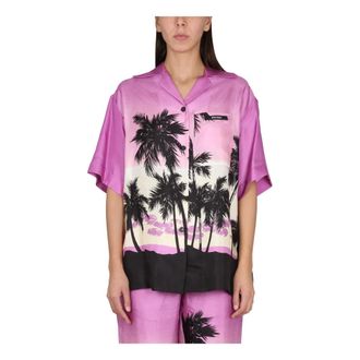Palm Angels Damen, Blusen & Hemden, Mehrfarbig, 2XSGr&ouml;&szlig;e