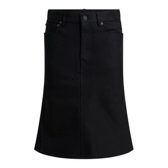 Balenciaga Godet Midi Rock - - Skirts - Damen - Schwarzk - S