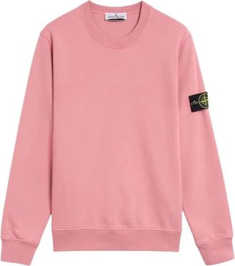 Stone Island Homme, Sweatshirts et sweats &agrave; capuche, Rose, Taille: M SweaT-shirts