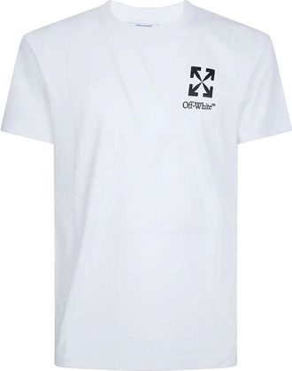 Off-white Homme, Tops, Blanc, Taille: L Small Arrow Slim T-shirt