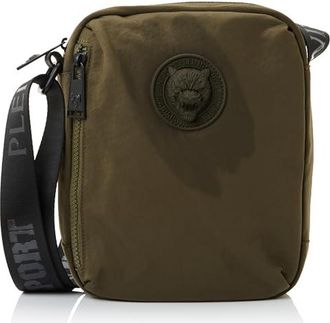 Plein Sport Reporter Venice Beach, Handbag Unisex, Army