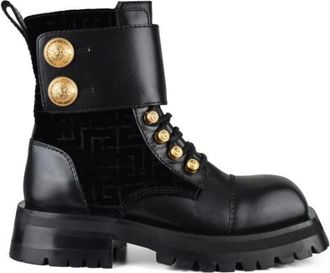 Balmain Ranger Army Boots - - Shoes - Damen - Schwarzk - 36 EU