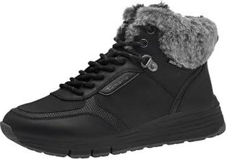 Tamaris Femme 1-26251-43 Botte Tendance, Noir uni, 42 EU