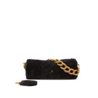 Manu Atelier Tasche mit Kette - Schwarz