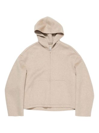 Acne Studios Kapuzenjacke mit Rei&szlig;verschluss - Nude