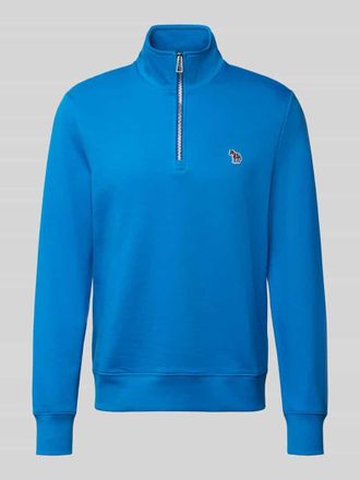 Paul Smith Sweatshirt mit Stehkragen und Rei&szlig;verschluss