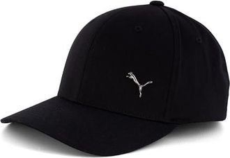 Puma Casquette de baseball unisexe Metal Cat Flexfit, Noir, S/M